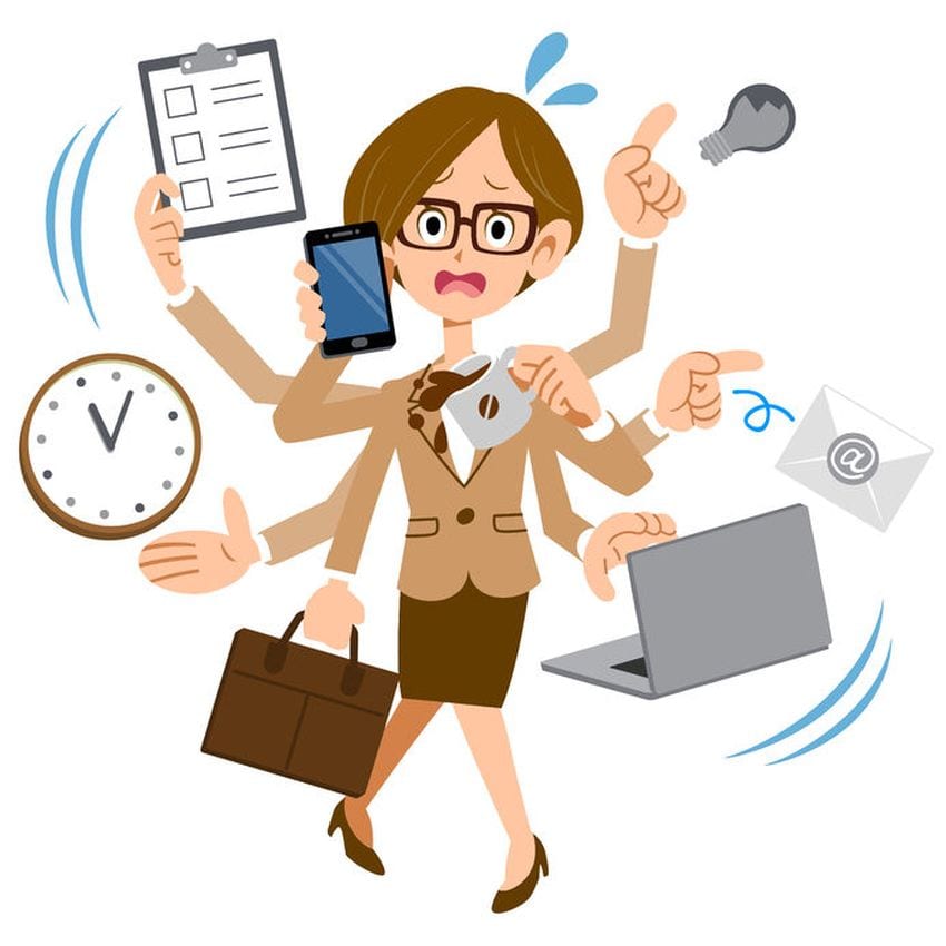 What To Do When You Are Too Busy At Work - Talk To Someone - Divide