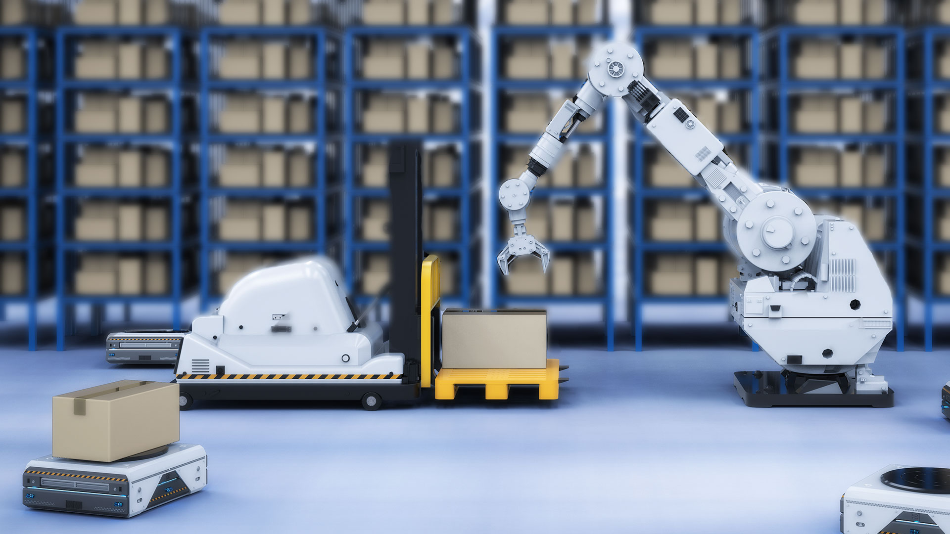 Automating the Supply Chain: The Role of Robots in Logistics - iCharts