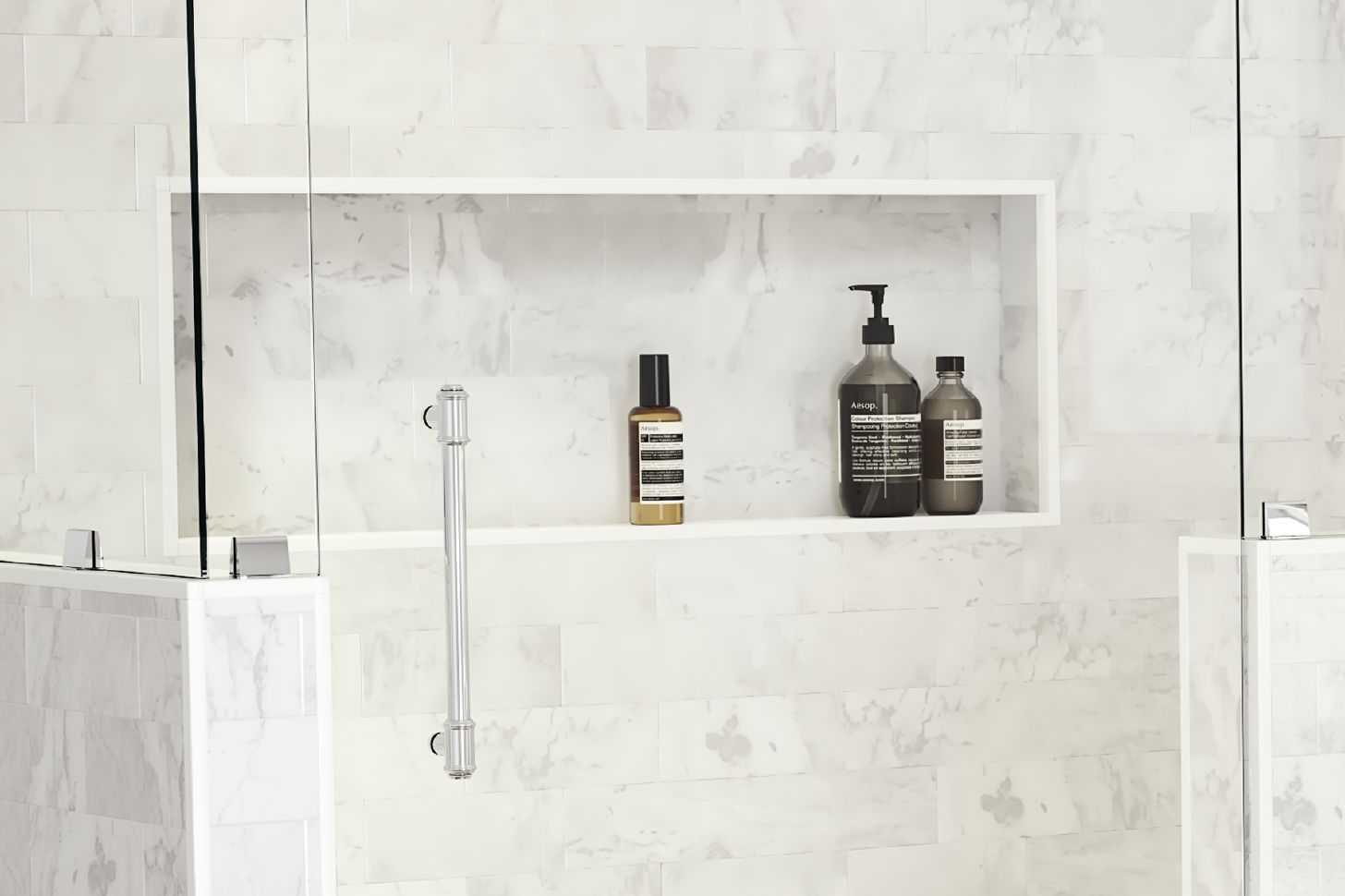 Innovative Storage Solutions with Ready-Made Shower Kits - iCharts
